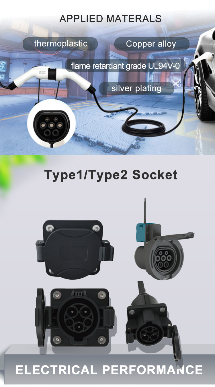 Ccs1 To Ccs2 Dc Ev Charger Station Adapter Eev Charger