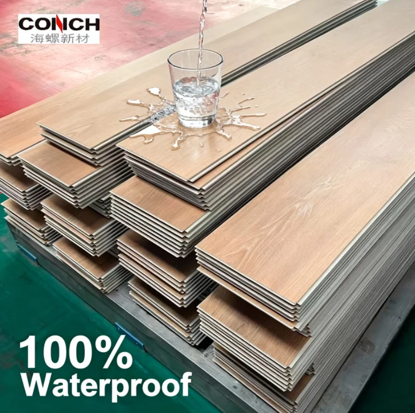6mm SPC Flooring-Eco-Friendly Waterproof Anti-Slip Self-Adhesive Wear ...