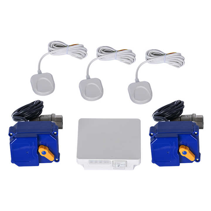 Mart Leak Shut Off Kit Motorized Ball Valve 2 Valves 3 Sensors ...