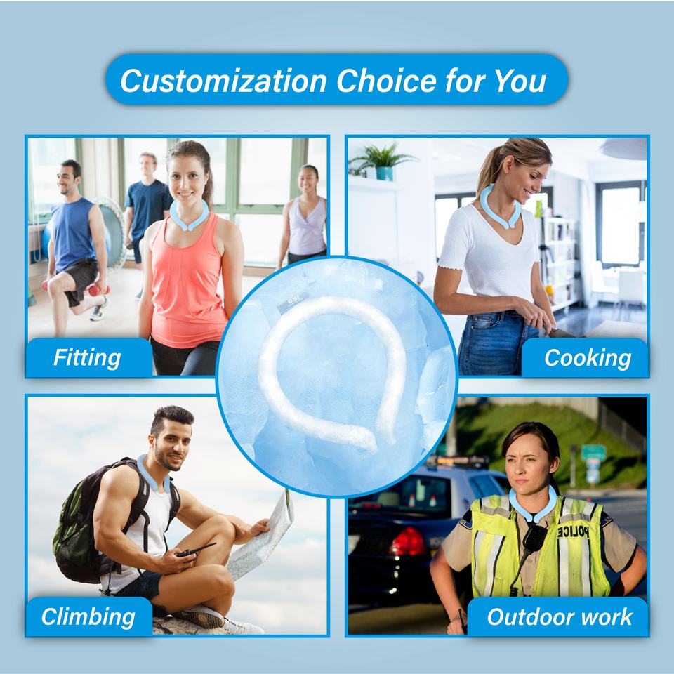 CSI Custom TPU/PCM Wearable Neck Cooling Tube - Instant Relief