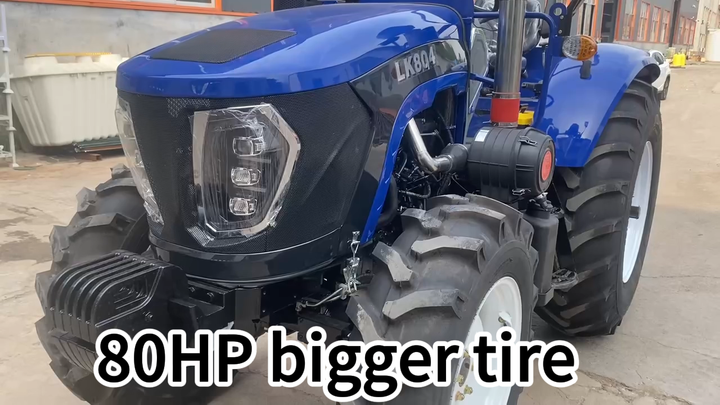 Foton Lovol Hood Tractor 4WD - 80HP Mini Farm Tractor