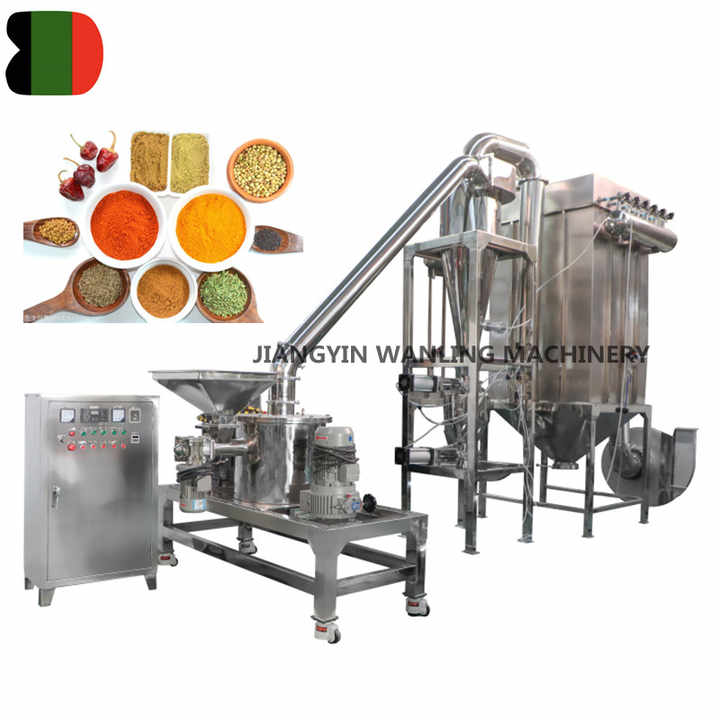 GY WLM Air Classifier Mill Food Ultra Fine Grinder Spice Flour Tea Leaf ...