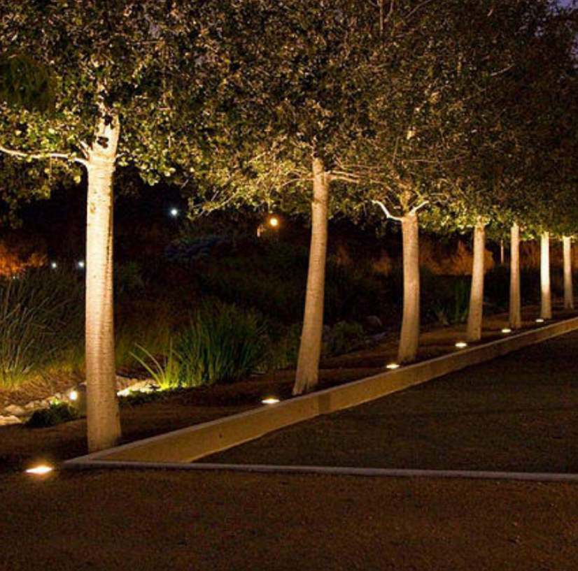 LED Round Inground Light 24W 24V Outdoor Recessed Ground Light for ...