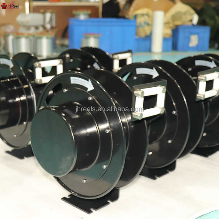 Mini 5m Steel Retractable Cable Reel Power Cord Reel 123 Coil Cable ...