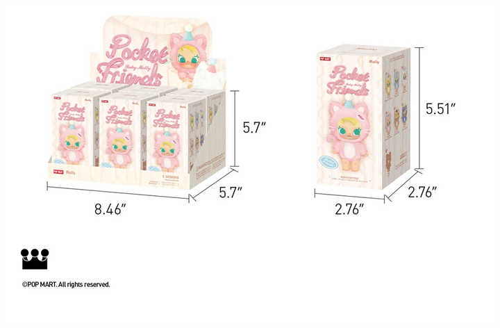 POP MART Official Store Baby Molly Pocket Friends Series Blind Box ...