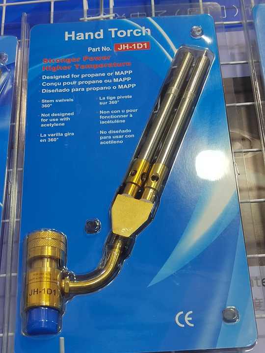 Welding Torch MAPP Gas Turbo Torch with Hose - Retekool