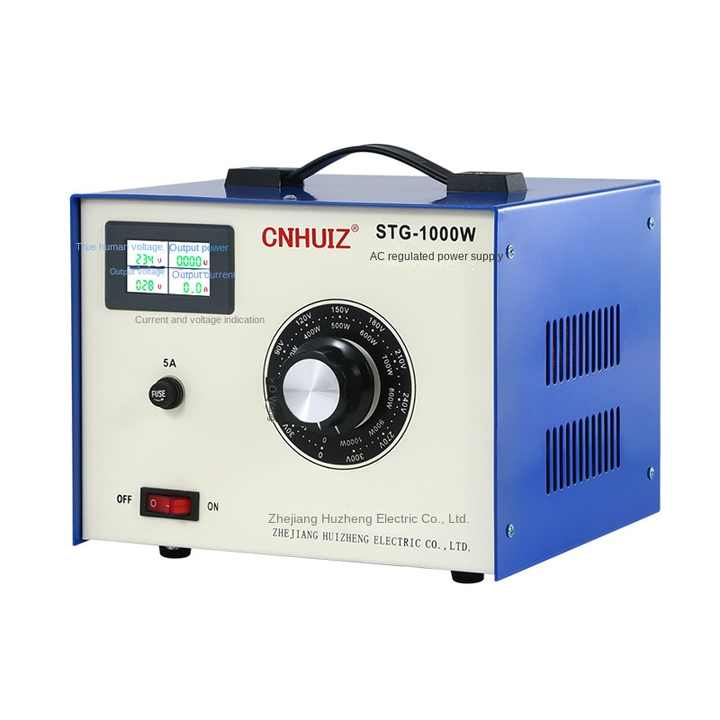Single Phase Voltage Regulator 220v AC Voltage Regulator Power Supply 0 ...
