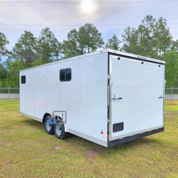 20/40ft Mobile Construction Site Office Trailer with Bathroom