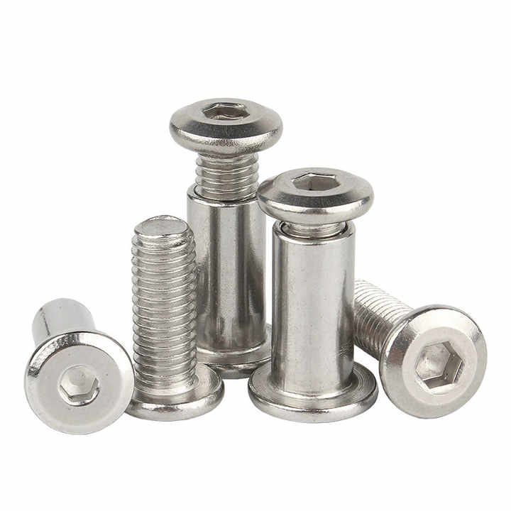 Stainless Steel Male Female Screw Chicago Screws Countersunk Aluminum ...