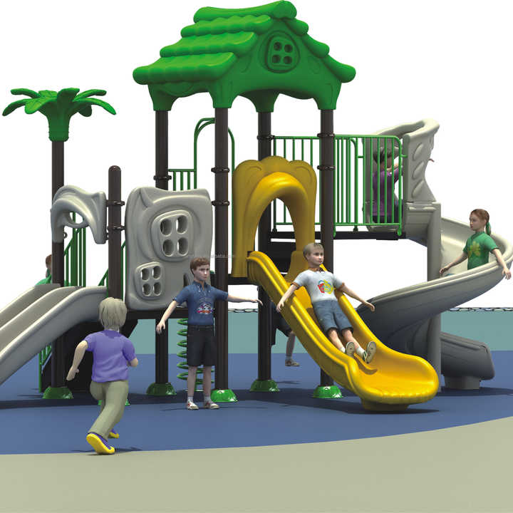 Large Outdoor Plastic Slide for Kids - Safe & Fun Play