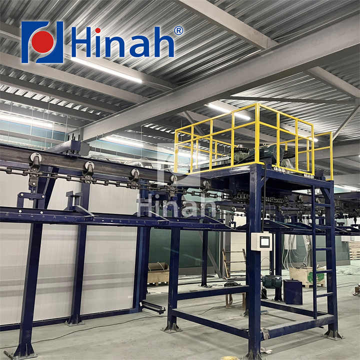 Customized Automatic Dip Coating Production Line for Fence Dip Powder ...
