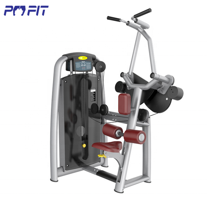 Strength Training Muscle Exercise Low Row Lat Pulldown Plate Loaded Gym ...