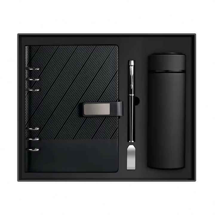 2025 Promotional Gift Box - Customized Leather Notebook Sets