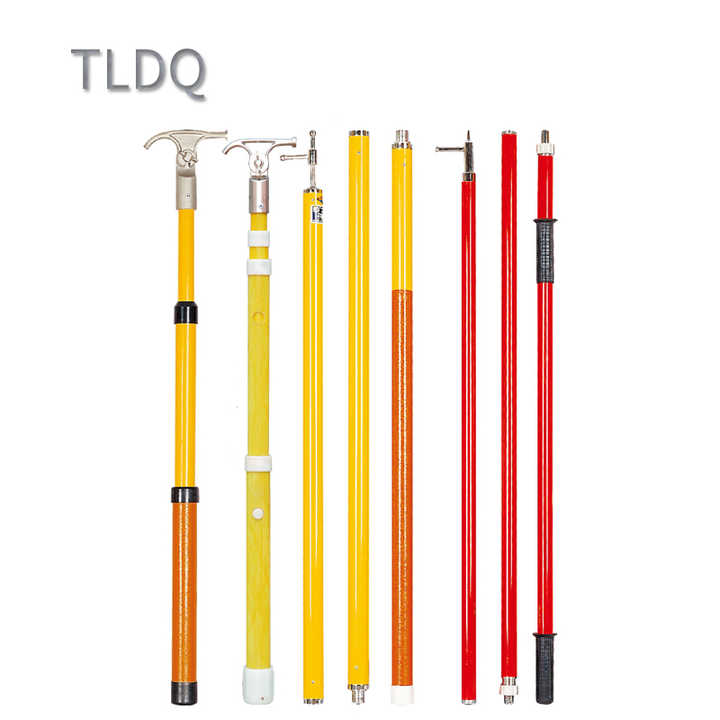 Rescue Hook with 2.50m Insulating FRP Sticks - Tongli