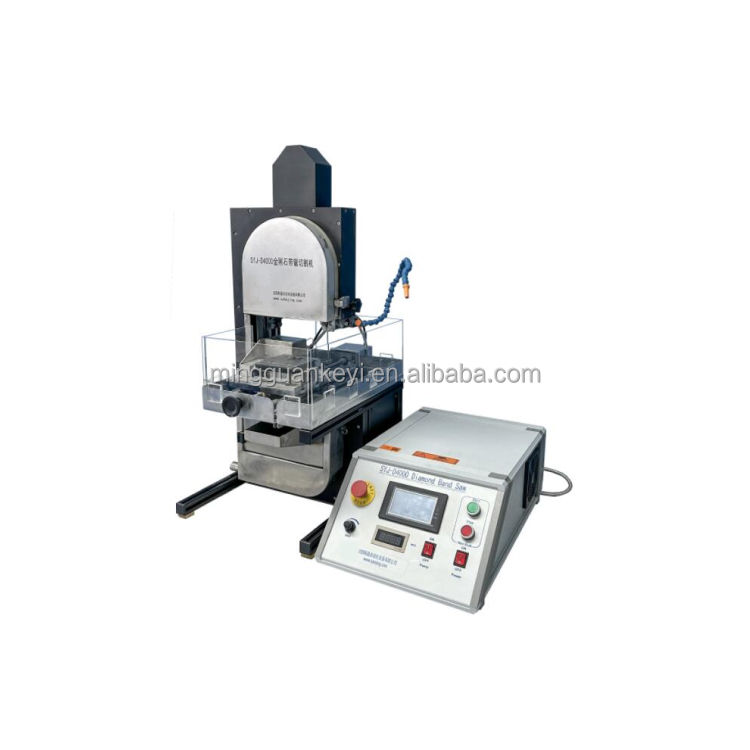 Diamond Band Saw for Laboratory, Precision Benchtop Cutter with Max ...