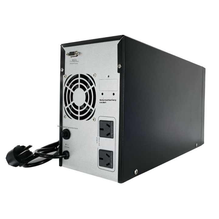 UPS 1KVA/600W Online Uninterruptible Power Supply Backup Voltage ...