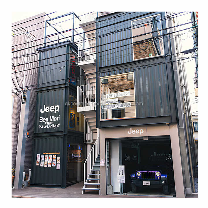 Japan Prefabricated Luxury 20ft 40ft Modular Container House