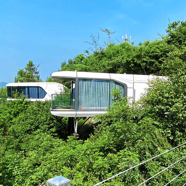 Luxury Space Capsule House for Travel Hotels and Vacation Homes Space ...