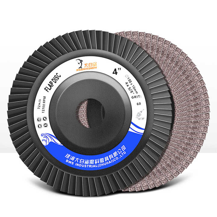 4in/5in Louver Wheel Grinding Disc for Angle Grinder 100mm Stainless ...