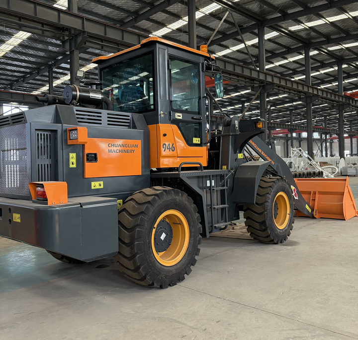 Diesel 4WD Off-Road Hydraulic Lift Forestry Loader Shovel for Snow ...