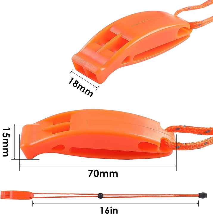 Custom Whistles Survival Shrill Loud Blast for Kayak Fishing Boat ...