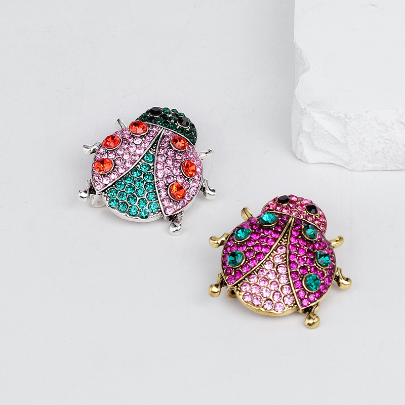 Bestselling Insect Seven Star Ladybug Pin Cartoon Alloy Animal Chest ...