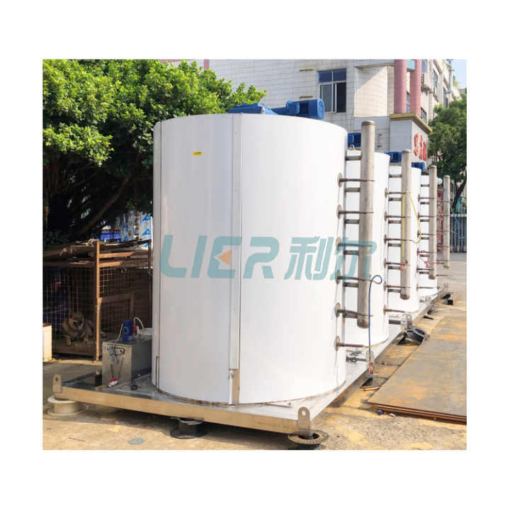 Factory Price Freon Flake Ice Maker Ice Drum Evaporator 10t 20 Tons ...