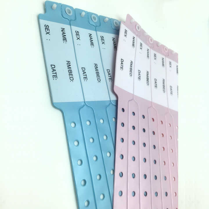 PVC Medical ID Bracelet - Hospital Newborn Baby Identification