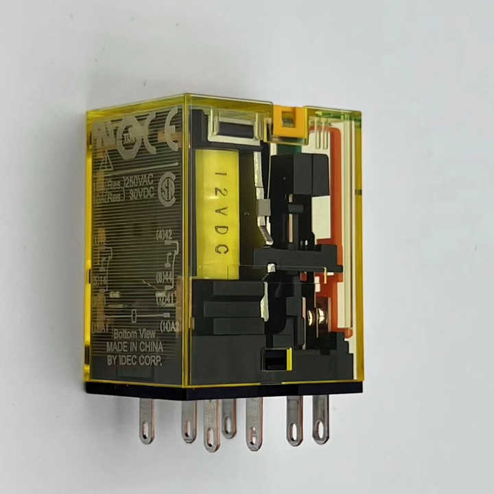 RU2S-D-D12 New 10A 12VDC General Purpose Power Relay IDEC RELAY PLUG-IN ...