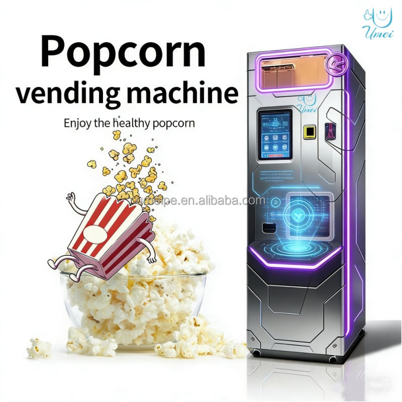 Universe Popcorn Vending Machine Automatic Pop Corn Machine for Sale ...