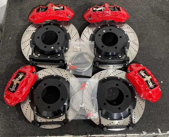 FACTORY Big Braking Sport GT6 and GT4 Front and Rear EPB E-Brake Set ...