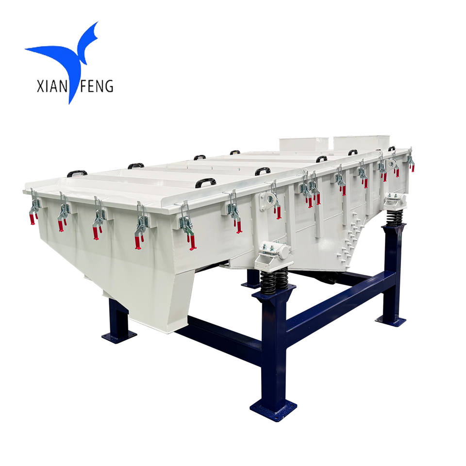 Multi-layer Screening Grape Seeds Industrial Linear Vibrating Sieve Machine