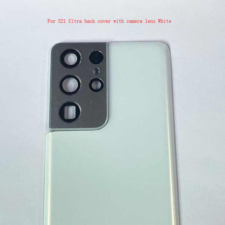 Samsung S21 Ultra Back Glass Replacement with Camera Lens