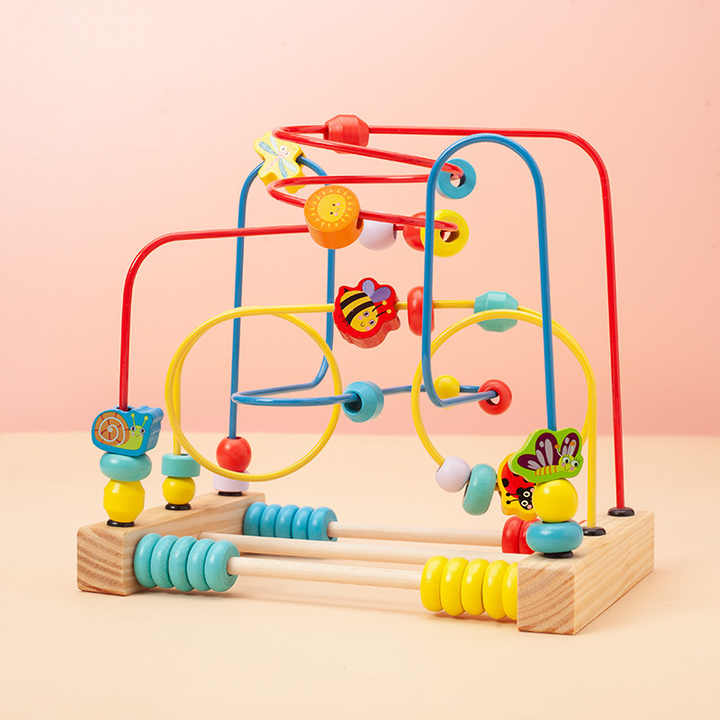 Bead Maze Toy for Toddlers - Educational and Fun