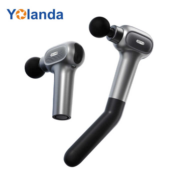 Detachable Long Handle Massager Gun 8mm Amplitude Deep Tissue Sports ...