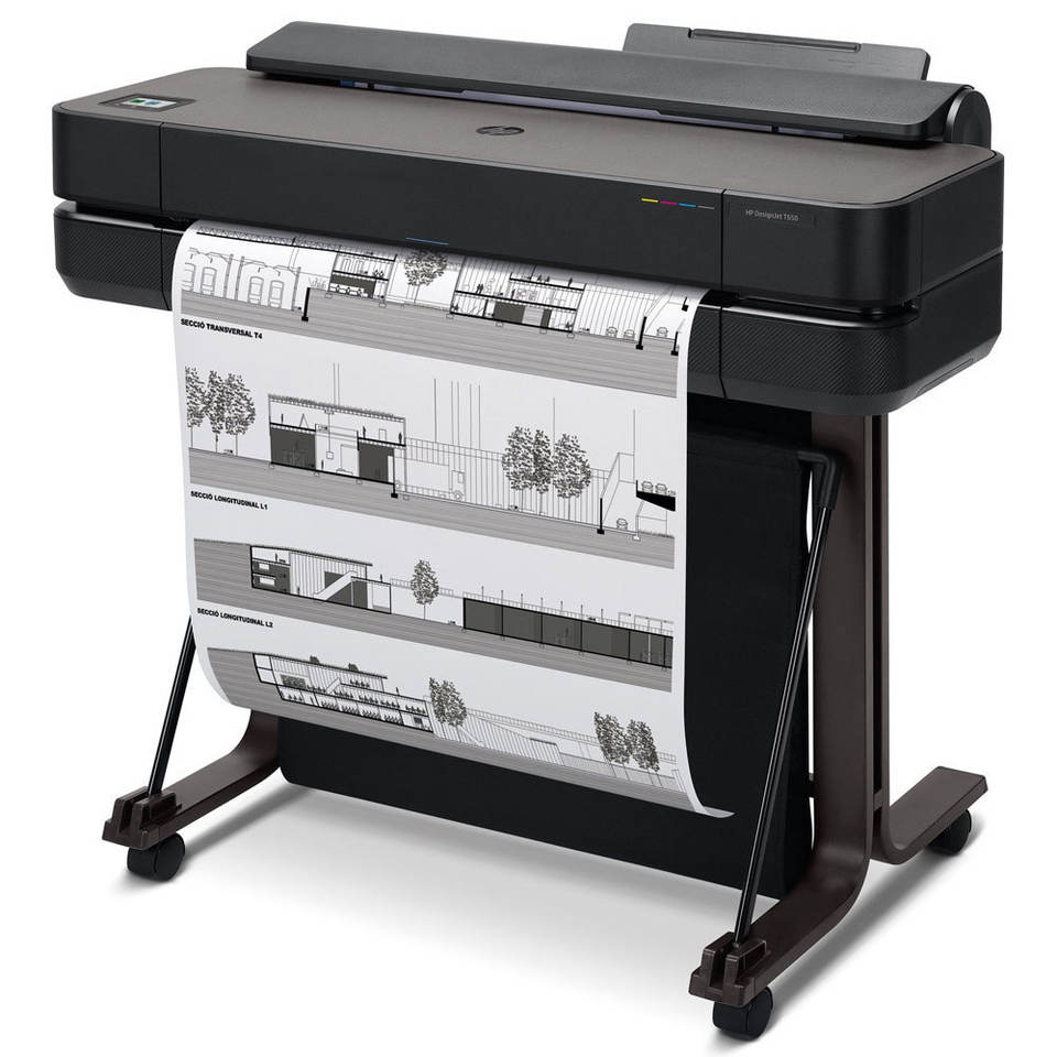 H P T630/T650 Engineering Plotter Printer 36-Inch A0 24-Inch A1 Large ...