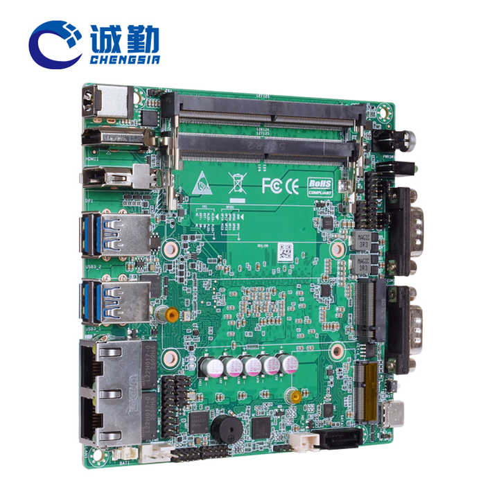 Nano-ITX Motherboard Intel Ultra 5 125H Ultra 7 155H 2 Lan 2*Com 4*USB 2*DDR5 HD+DP X86 ...
