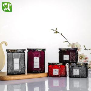 octagon glass jar, octagon glass jar Suppliers and Manufacturers at ...