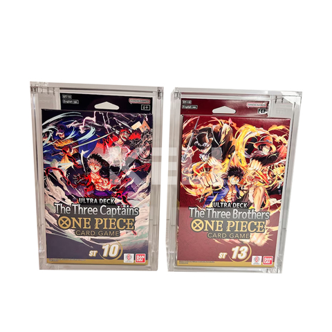 UV Resistance English TCG One Piece Card Game Acrylic Display Case for ...