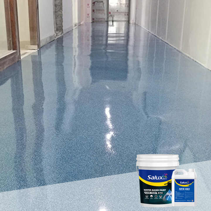 High Gloss Marble Finish Epoxy Floor Coating - Durable & Stylish