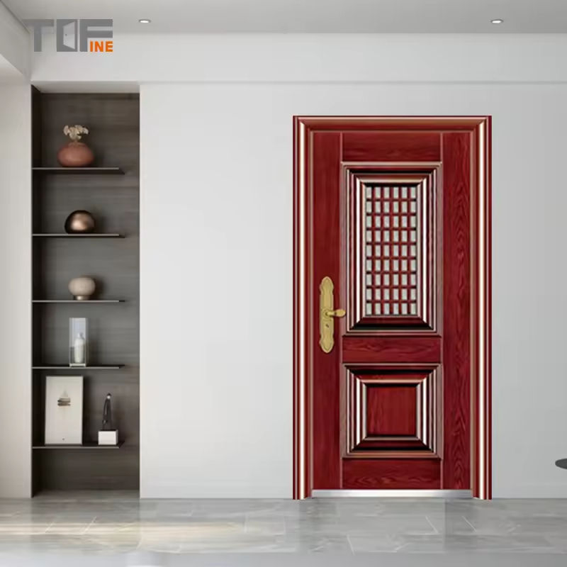 American Steel Doors for Houses Security Metal Door Interior Swing ...
