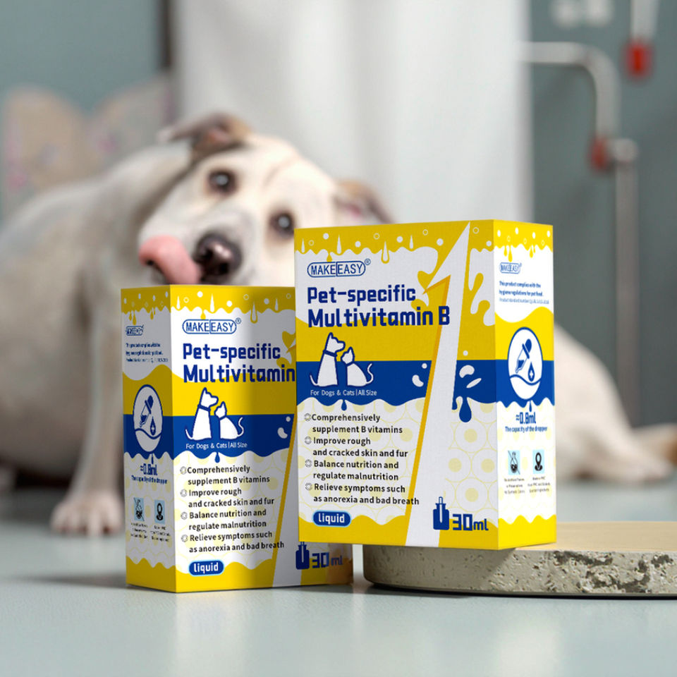 OEM ODM Pet Vitamin B Complex Liquid 30ml Bottles for Dogs Cats Skin ...