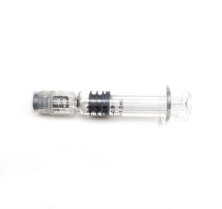 1ml Prefilled Reusable Applicator Borosilicate Glass Syringe With Luer ...