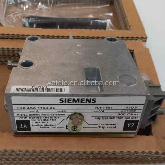 3AX1103-2E 3AX1103-2F 3AX1103-2H 3AX1103-2J西门子真空断路器欠压释放