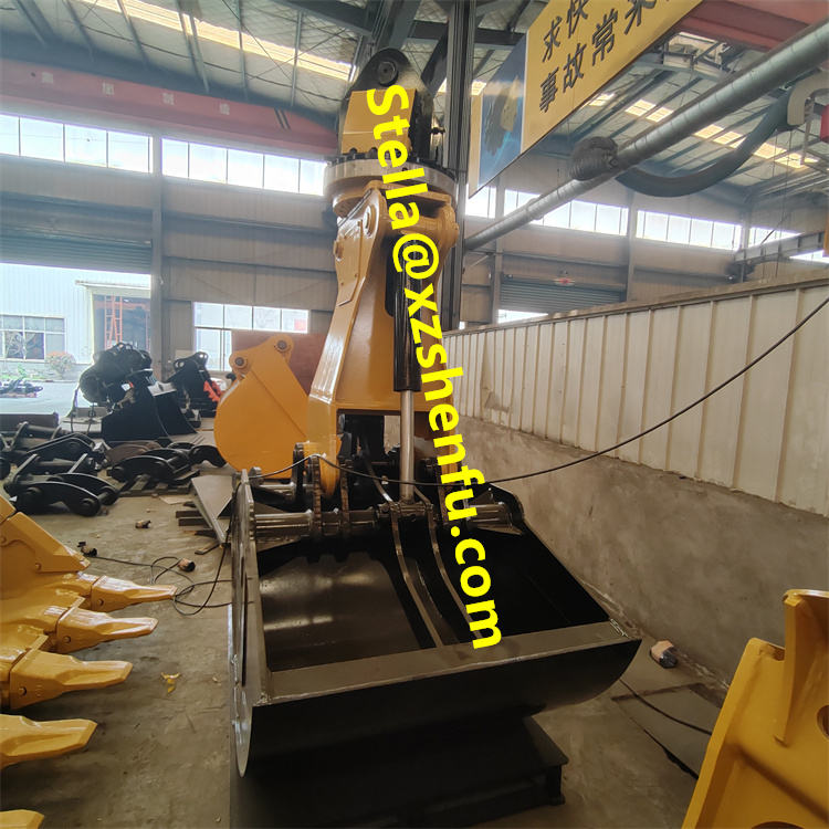 Excavator Clamshell Grab Bucket for Vertical Scooping| Alibaba.com