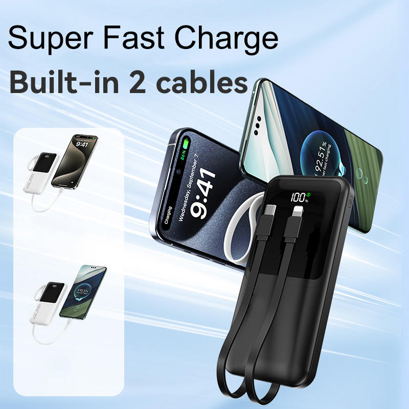 High Capacity Ultra Slim Portable Power Bank 10000mah 20000mAh LED ...