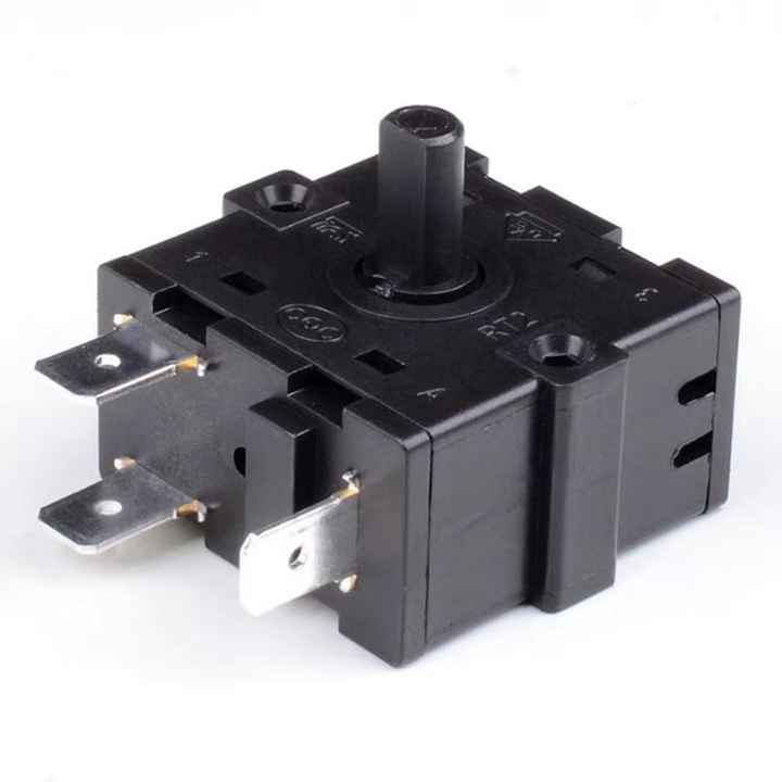 CQC Certified 250V Max. Voltage Rotary Switch for Household Appliances ...