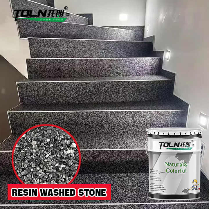 Free Sample Resin Washed Stone for Floor Resin Bound Driveway Washed ...