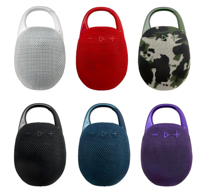 Mini Portable Speaker with Strong Sound and RGB Lights, Perfect for ...