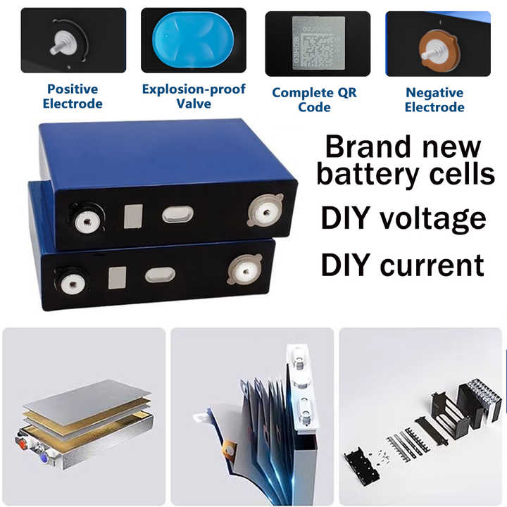 3.2V CALB 100ah DIY Wall Mounted Household Energy Storage Home Energy ...